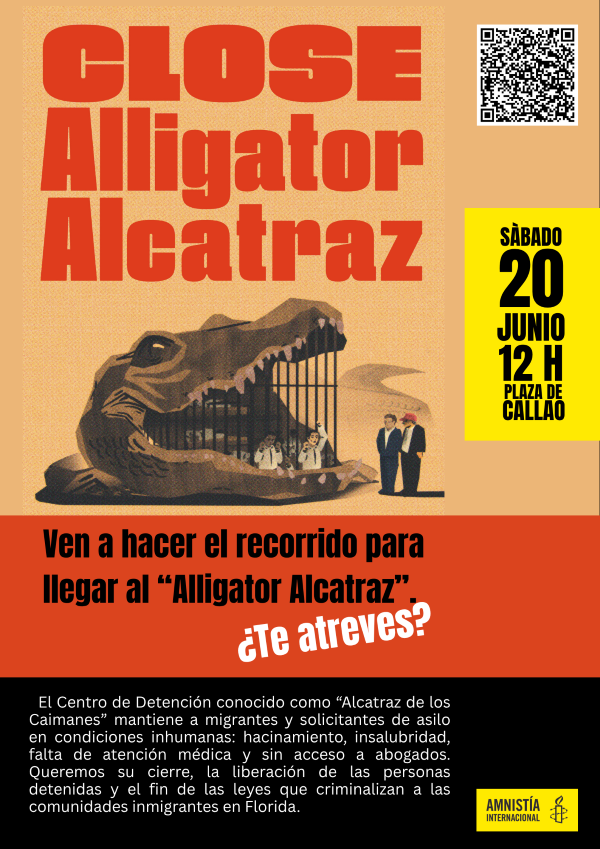 [Madrid] Cierren YA Alligator Alcatraz - Madrid